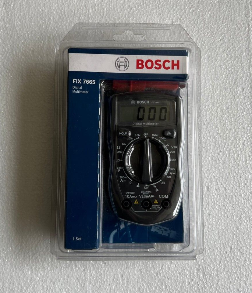 Bosch Auto Analyzer Test Meter AUTOANALYZER MULTIMETER 7665 | eBay