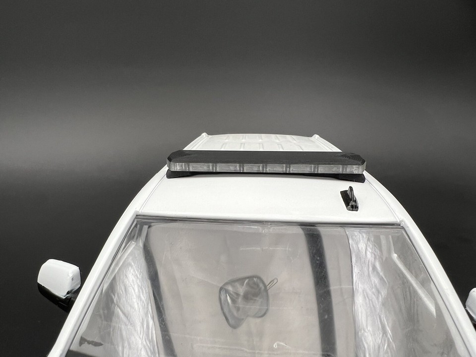 1/24 25 27 LED Ready Code 3 2700 Black Lightbar Sheriff Highway Patrol ...