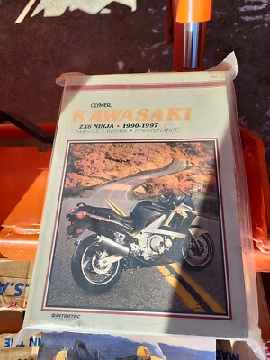 New Clymer Kawasaki ZX6 Ninja 1990- 1997 Service Repair Manual | eBay