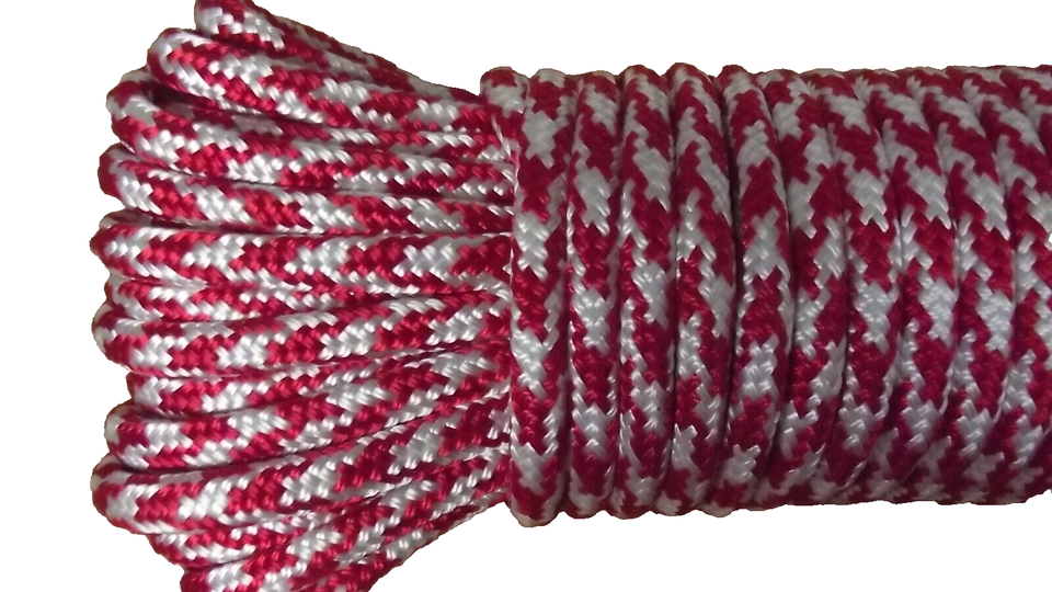3/8" (10mm) x 200' Halyard Line, HMPE Double Braid Line, Boat Rigging ...