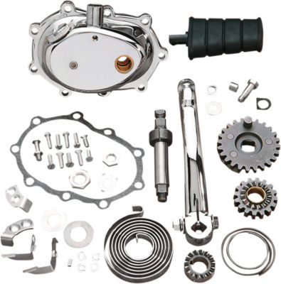 Drag Chrome Complete Kickstarter Kit 4-Speed Trans Harley Big Twin 36-84 | eBay