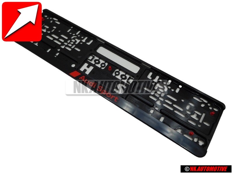 Original Audi Sport License Plate Holder - 3291900100 | eBay
