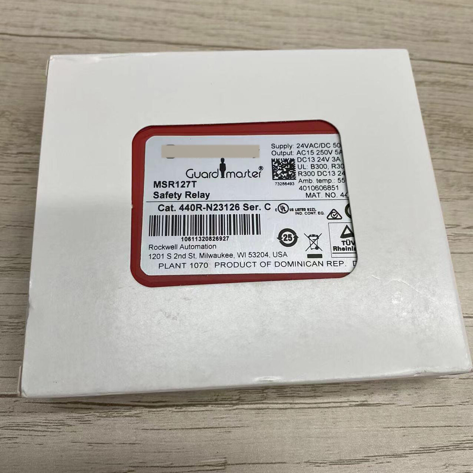 1 PCS New in box MSR127T 440R-N23126 Safety Relay FAST SHIP#RX | eBay