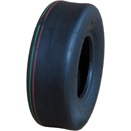 Hi Run Lawn Mower Tire 11x4.00 5 Smooth Tread 4 Ply 46 PSI Front Wheel ...