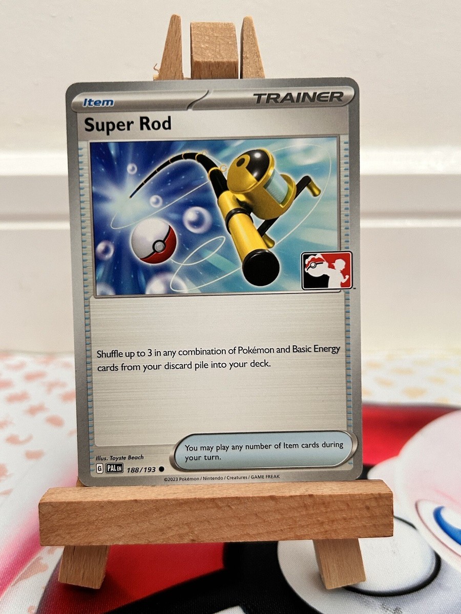 Super Rod Pokemon Pokémon TCG 3 New Reverse Foil Promo Cards
