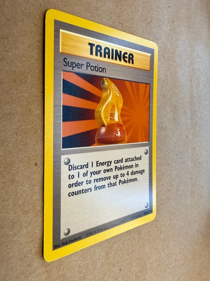4 Base Set Pokémon Cards Pokedex #87 Professor Oak 88 Revive 89 Super ...