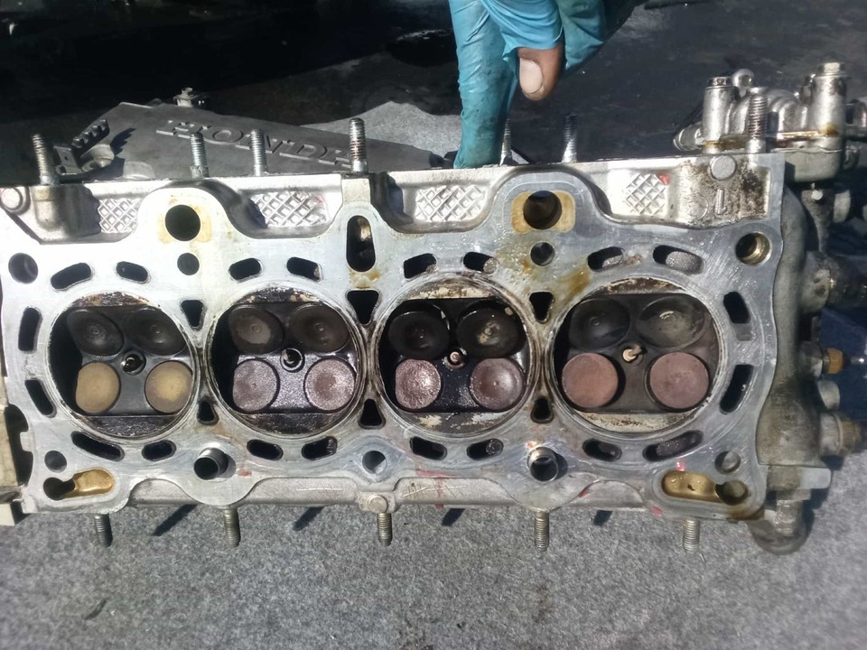 96-00 Civic EX OEM D16Y8 SOHC VTEC engine cylinder head Complete 2000 ...