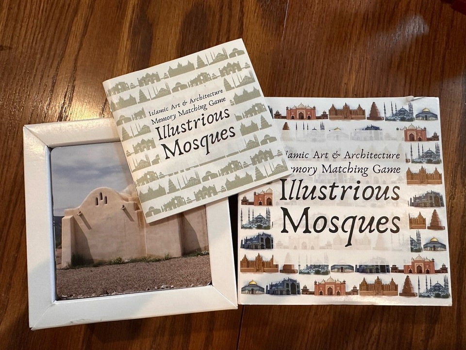 Islamic Art & Architecture Memory Matching Game Illustrious Mosques ...