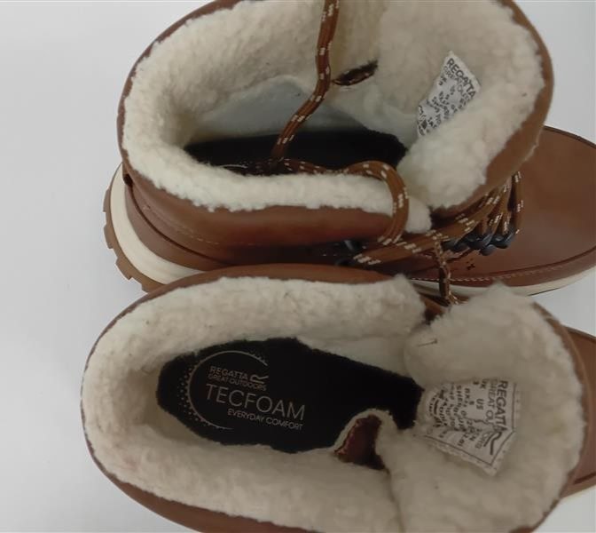 Regatta Great Outdoors Women's Sherbourne Mid Boots - Tan Size:UK 3 ...