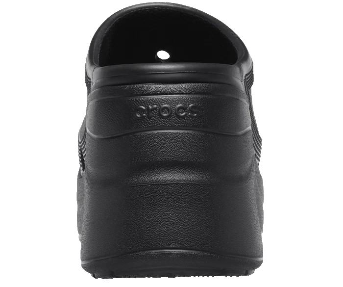 Crocs SIREN Clog Size W8/M6 Black Platform Shoes | eBay
