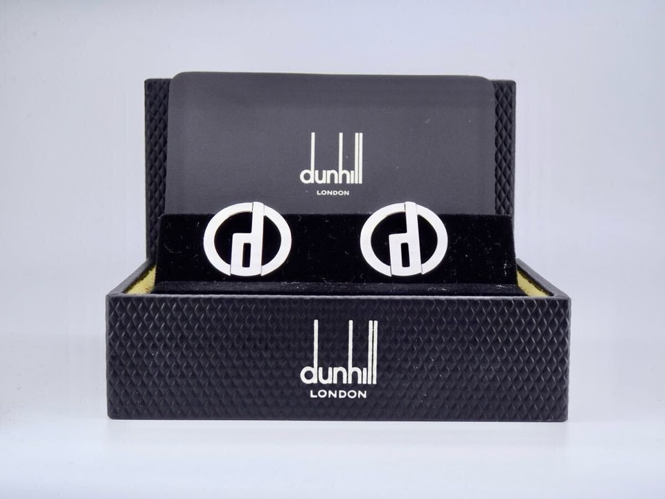 Dunhill Logo Icon AD 925 Dunhill Cufflinks Cufflinks with box 7 7 267 ...