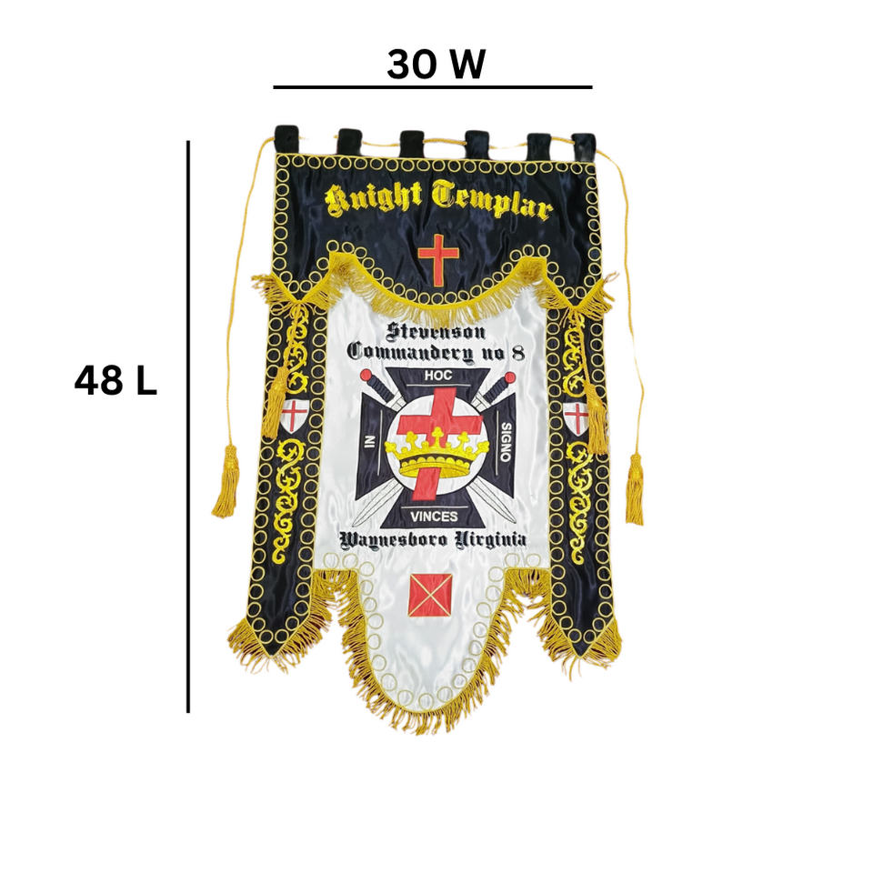 Masonic Regalia Knight Templar Custom Made Best Quality Hand ...