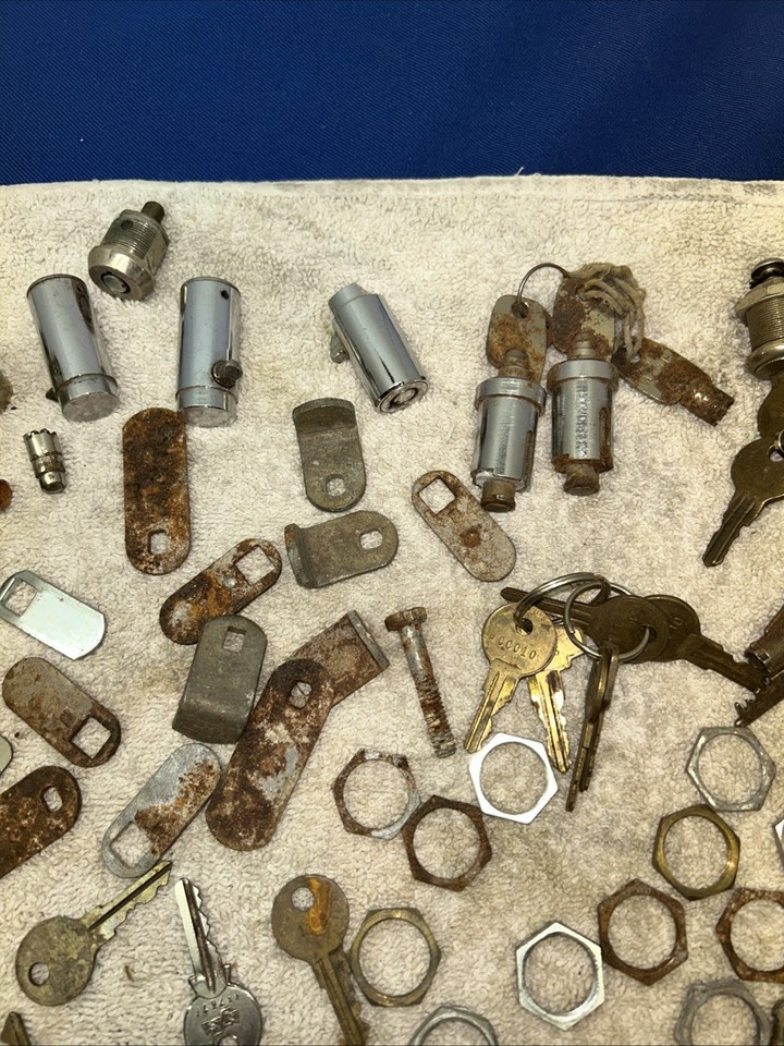 Vintage Keys, Barrel Locks, Nuts And Others. 4.5 Lbs. Preowned. | eBay