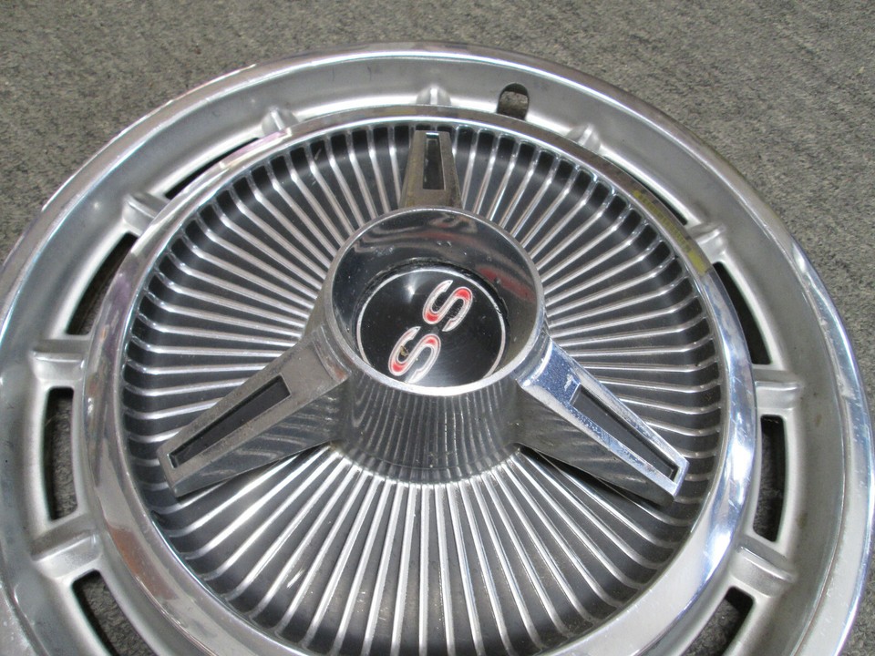 Vintage Chevy Impala SS Hubcaps 1960's, Set of 4, GUC | eBay