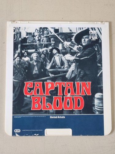 Captain Blood CBS UA 4624-90 1935 CED Capacitance Electronic Disc ...