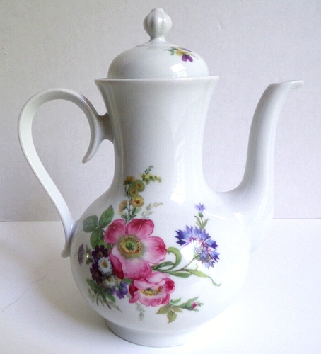 Vintage Bareuther Waldsassen Bavaria Porcelain Coffee Tea Pot,Germany ...
