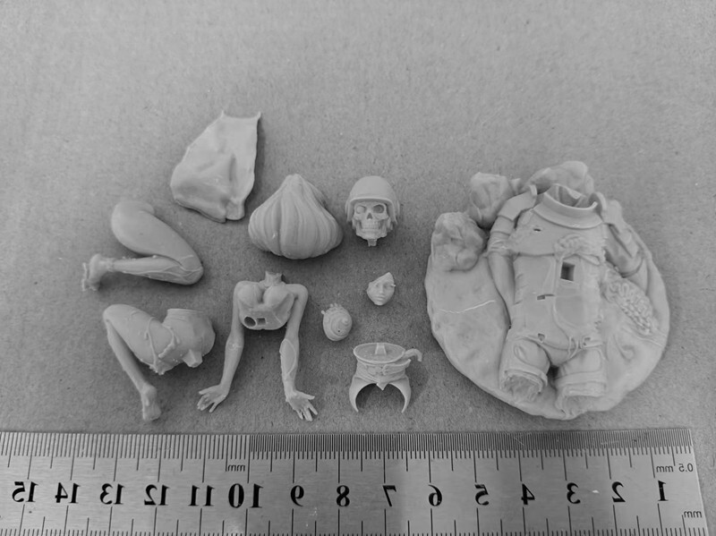 Gypsy Vampire Full Resin Figures Model Kit 1/24 Scale 75mm Unpainted | eBay