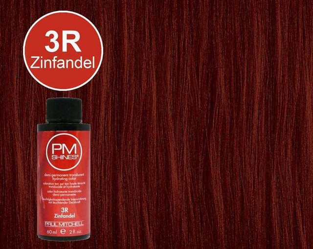 Paul Mitchell PM Shines Demi-permanent Hair Color 2oz (3bv) Iced Coffee ...