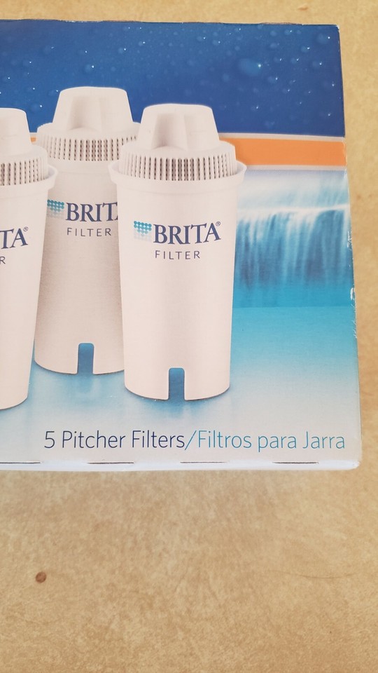 5 Brita Pitcher Replacement Water Filters OB03 (5 Filters/Pk) NEW IN ...