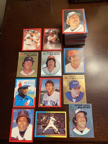 Baseball STICKERS 1982 by Topps Chewing Gum Over 100+ Cards Great Shape ...