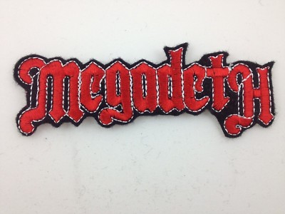 Megadeth Embroidered Logo Patch | eBay
