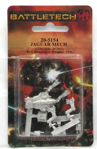 Battletech 20-5154 Jaguar Mech (Standard) Quadruped Scout Mech Light ...