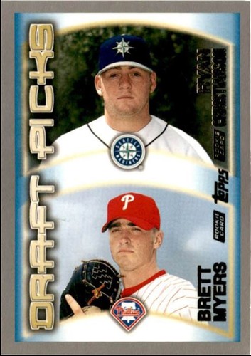 2000 Topps Baseball Card Ryan Christianson/Brett Myers Rookie Seattle ...