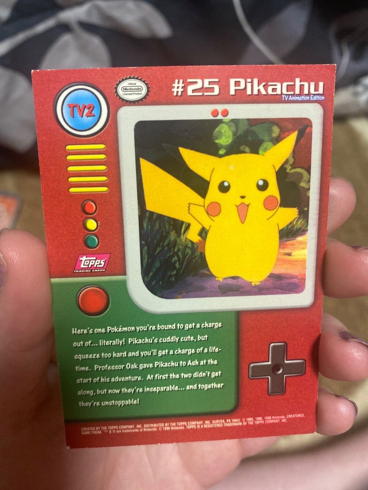 TV2 #25 Pikachu Pokémon Card. | eBay
