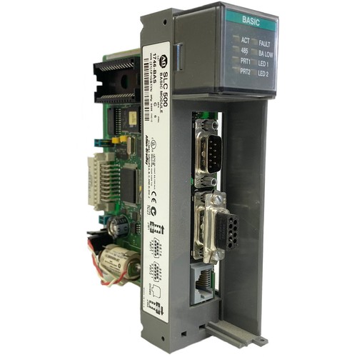 Allen Bradley 1746-BAS SLC 500 Basic Module SER C FRN 6 USA ...