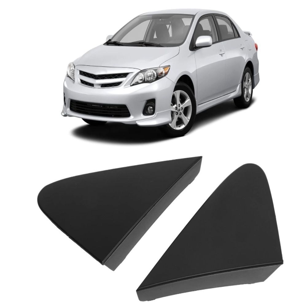 6.05*5Inch Left & Right Side ABS Plastic Triangle Fender For Corolla ...