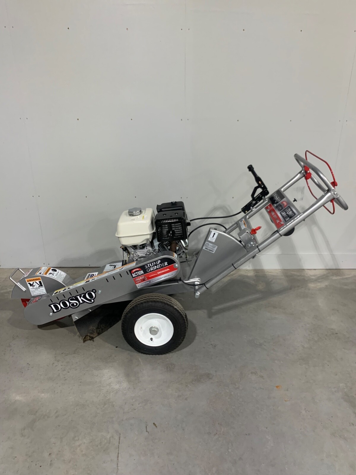 2021 Dosko 337S-13HC Swivel Stump Grinder Honda GX390 1 Hour | eBay