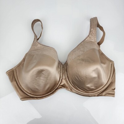 Playtex Secrets all over Smooth Underwire Bra 4583 Size 36DD Taupe ...