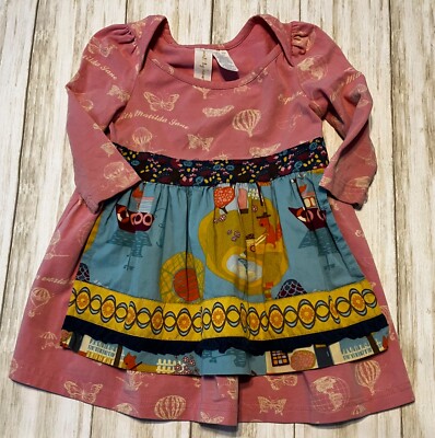 Matilda Jane Girls Paint by Numbers Fall 2013 Lily Pad Damsel Dress 12 ...