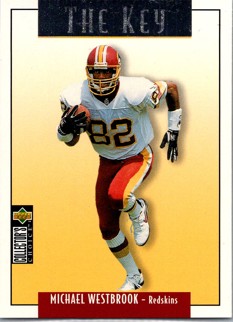#U79 Michael Westbrook Washington Redskins 1995 Collector's Choice ...