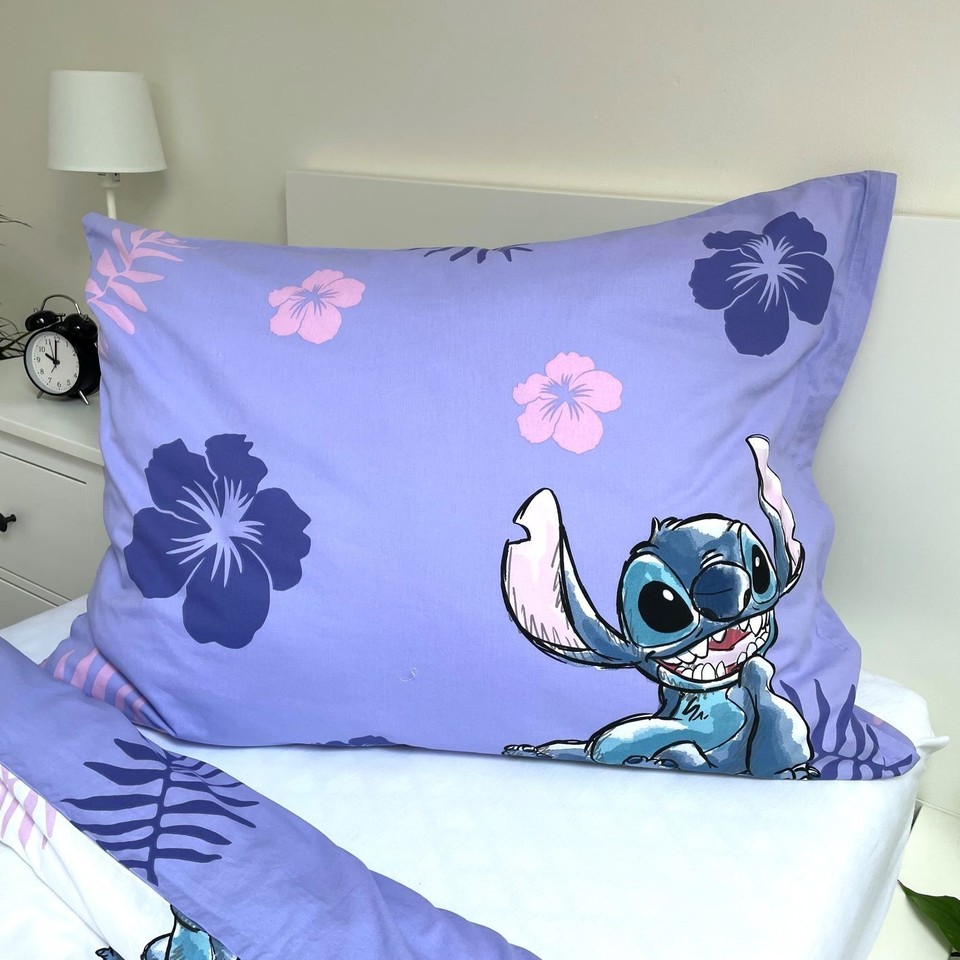 Disney Lilo und Stitch Boojiboo Bettwäsche Set 135×200 cm 100% ...