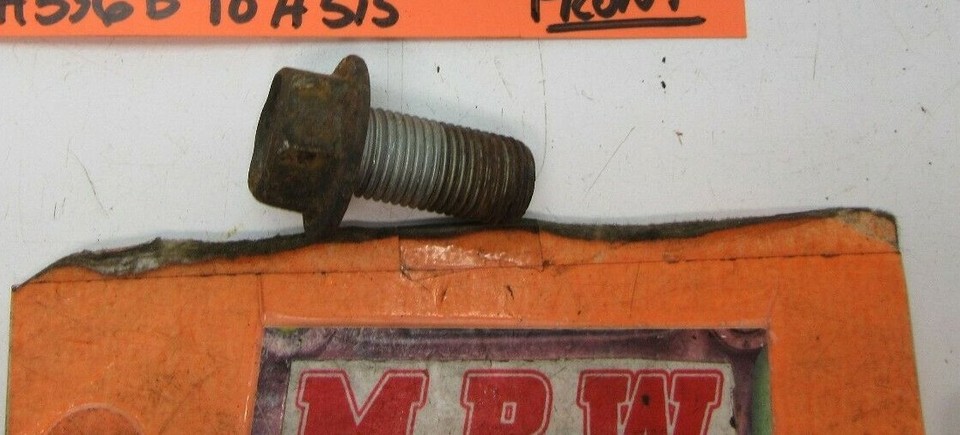 BRAKE CALIPER MOUNT BRACKET TO SPINDLE KNUCKLE BIG BOLT FRONT for ...