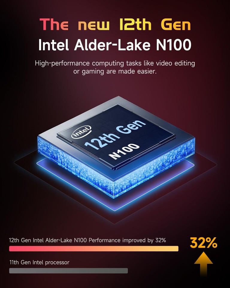 15.6 IPS FHD-Laptop, 16GB RAM 1TB SSD Intel Pentium Quad Core N100, Computer ... | eBay