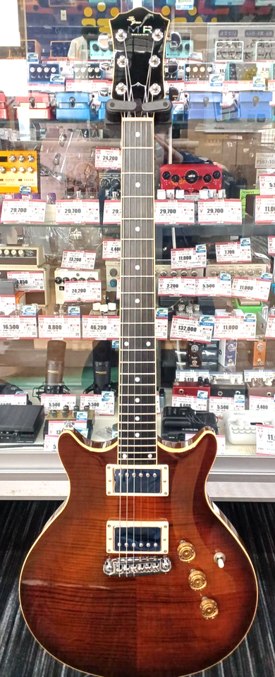 GRECO Double Cutaway Guitar MRn-150 TGE Tiger Eye Made in Japan w ...