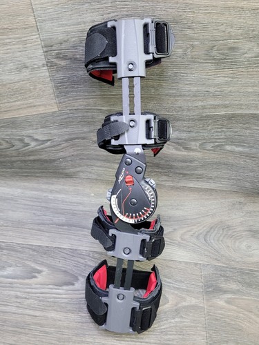 Donjoy Left Leg Knee Brace Flexion Extension Adjustable Expandable 15 ...