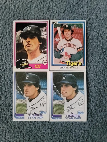 Stan Papi Baseball Card Mixed Lot of approx 4 cards | eBay