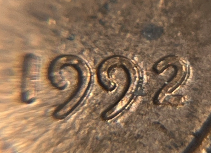 1992 Lincoln Penny Errors DDO Doubling In Date | eBay