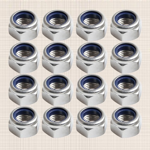200 Pcs Self-locking Nut Rack Mount Cage Nuts Counter Finish Nylon ...