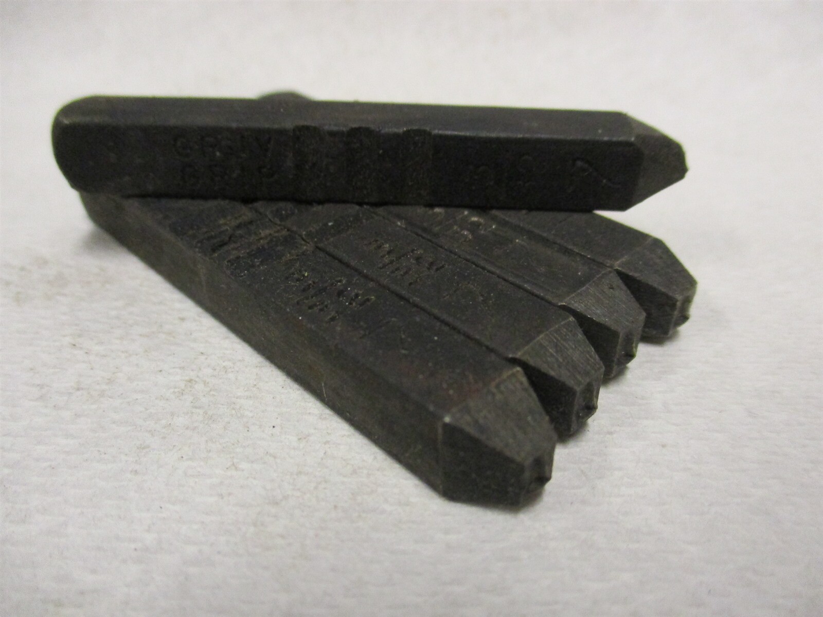 Number 7 Machine Made Individual Steel Stamp 3/32" Character Height Lot ...