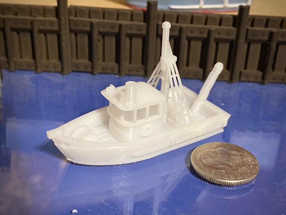 SME Platinum Series Fishing Trawler HO Scale 1:87 UNPAINTED - Museum ...