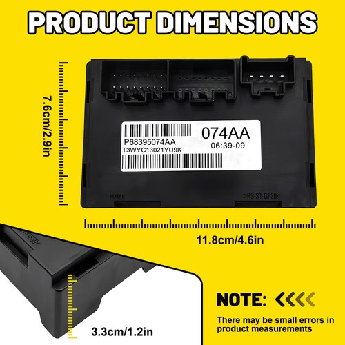 68395074AA Transfer Case Control Module For 14-15 Dodge Durango/Grand ...