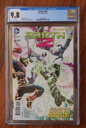 Earth 2 #24 1st Appearance Val-Zod in Superman Costume 9.8 cgc | eBay