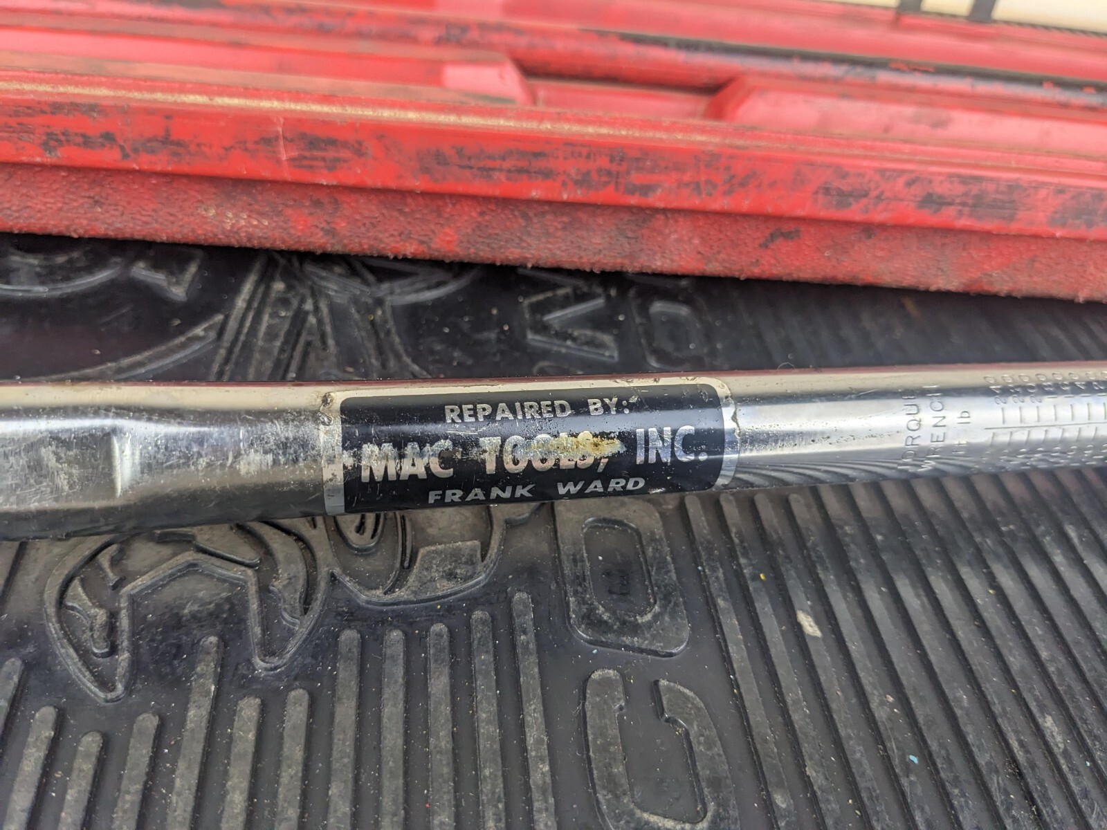 #av314 Mac Tools TWK8250 250 ft/lb Torque wrench Made In USA plus ...