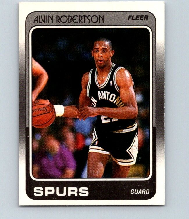 1988-89 FLEER BASKETBALL #105 ALVIN ROBERTSON NRMT JQ | eBay