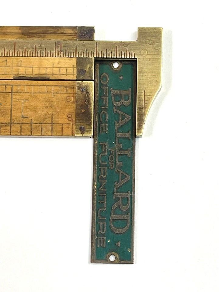 OEM Ballard Office Furniture Brass NAME PLATE Label Tag | eBay UK