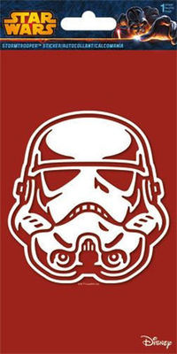 STAR WARS - STORM TROOPER - WINDOW DECAL/STICKER - BRAND NEW - DISNEY ...